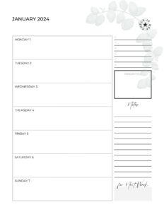 2024 Digital Planner – Elegant Eucalyptus – The Life with Lori